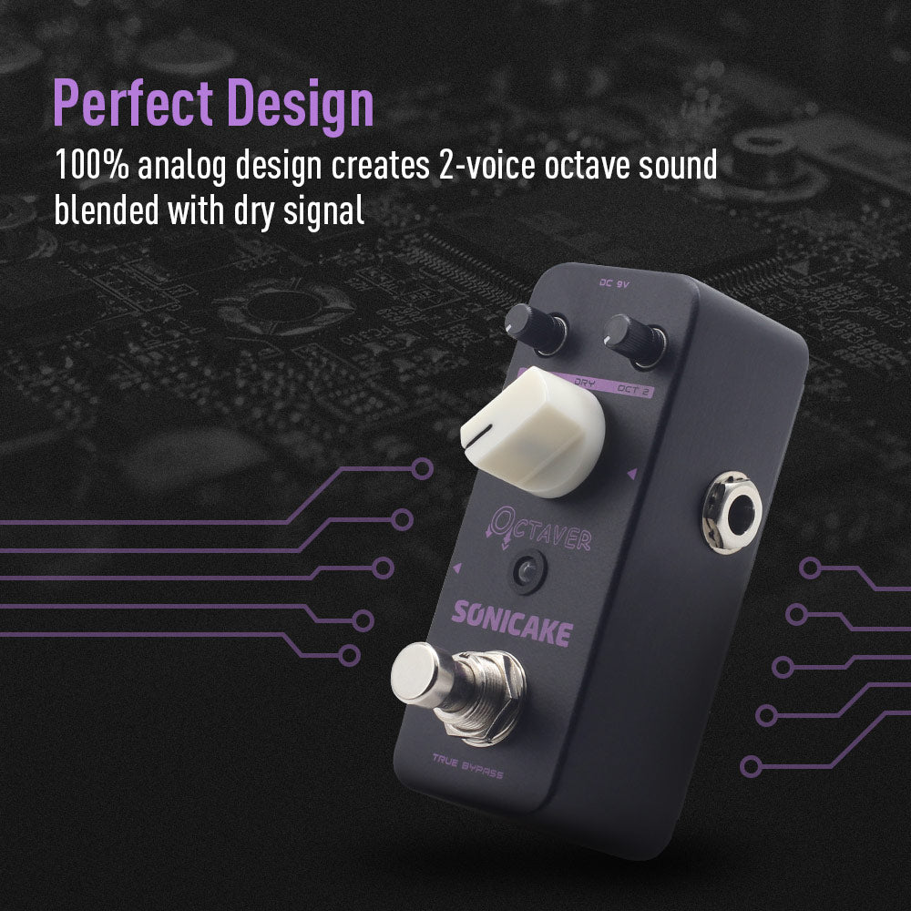 Sonicake - Octaver - Mini Guitar Pedal – Global Music Imports - Australia