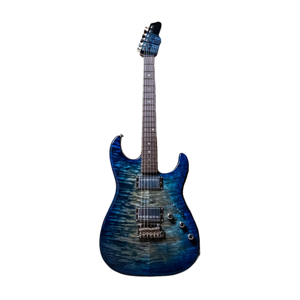 James Tyler USA Studio Elite HD-P with a quilted maple top and a roast ...